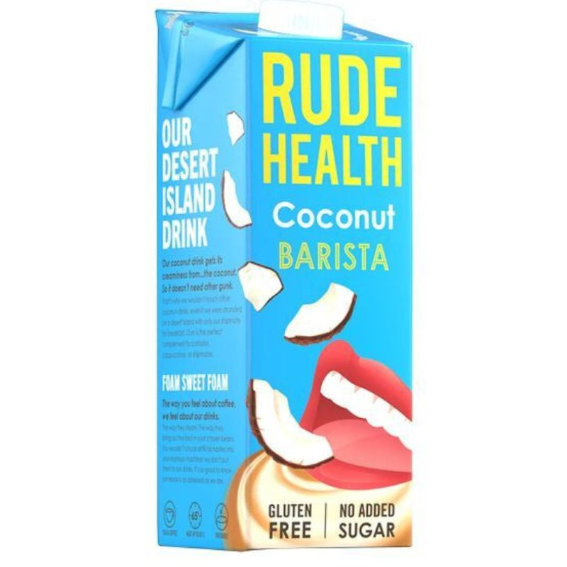 Boisson Coco Bio RUDE HEALTH - Barista Edition - 1L